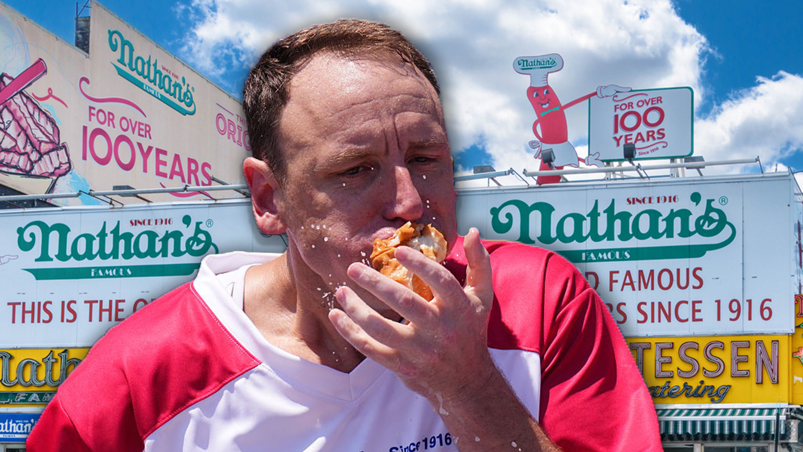 Weather Prevented Joey Chestnut From Breaking Hot Dog Record