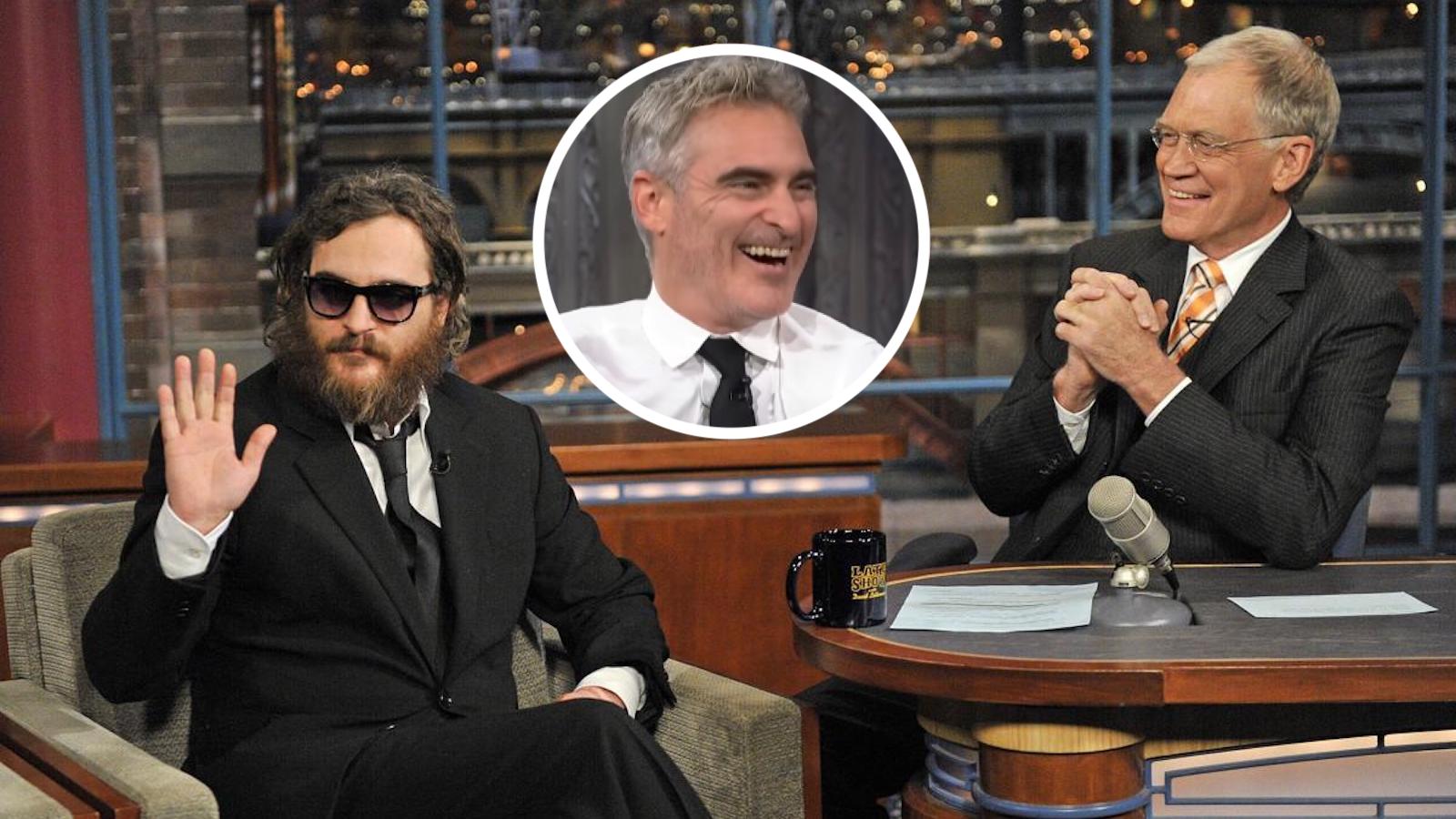 Joaquin Phoenix Returns To 'Late Show' For First Time In 15 Years, Apologizes To David Letterman ...