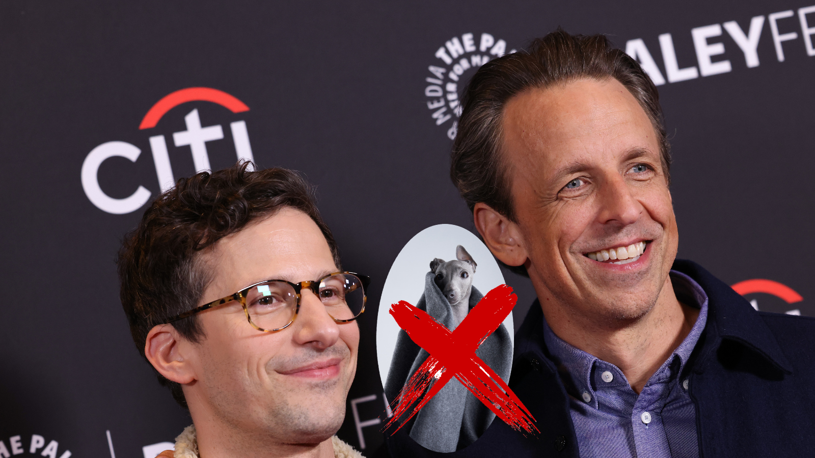 Does Andy Samberg Despise Seth Meyers' Dog? It Seems So