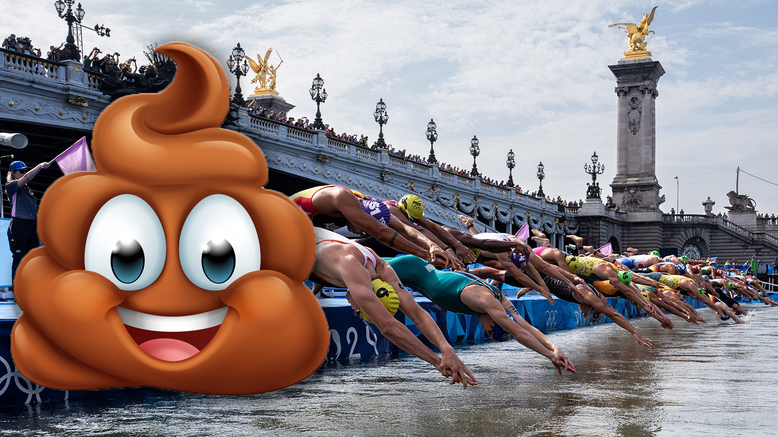 Poop Smell 'Barely Noticeable' As Parisians Swim In The Seine