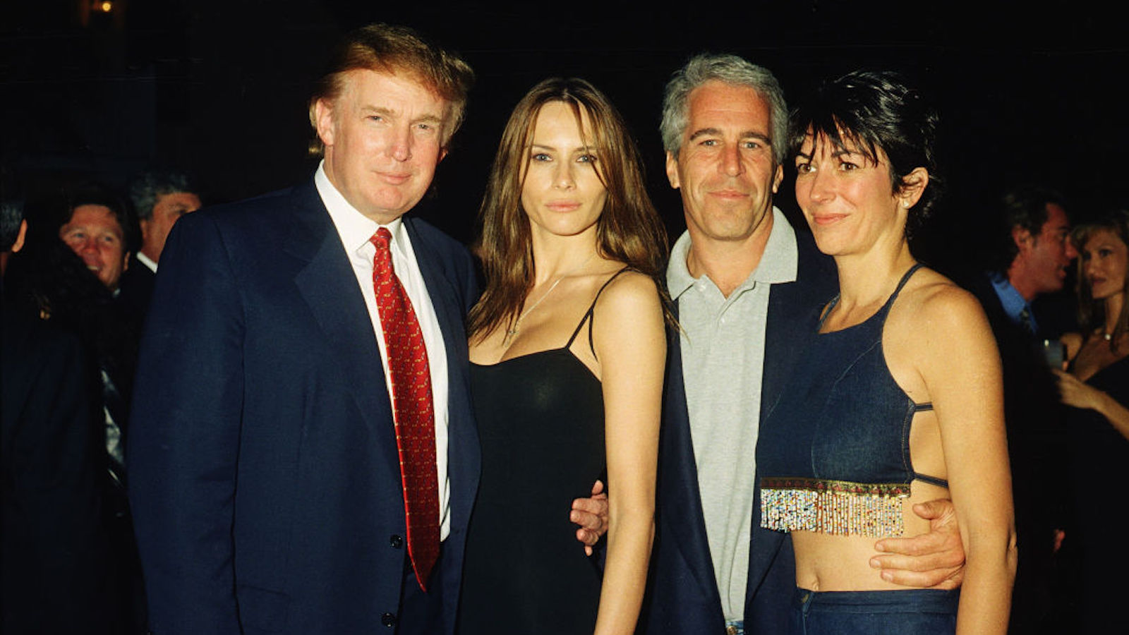 Photos: Jeffrey Epstein Attended Donald Trump's Wedding