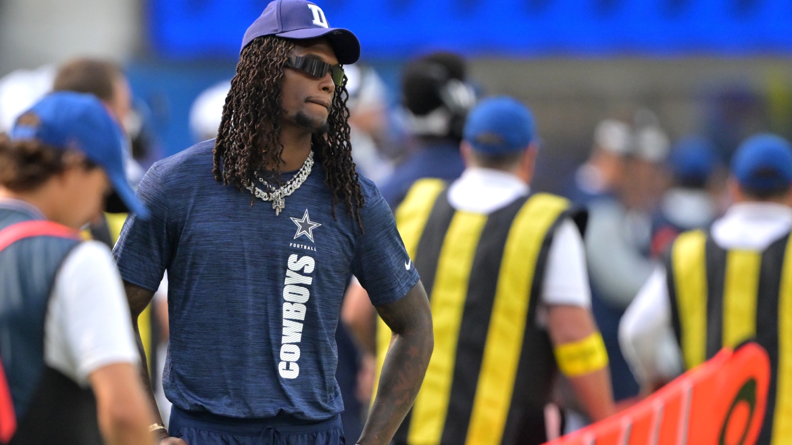 CeeDee Lamb Laughs Off Embarrassing Penalty