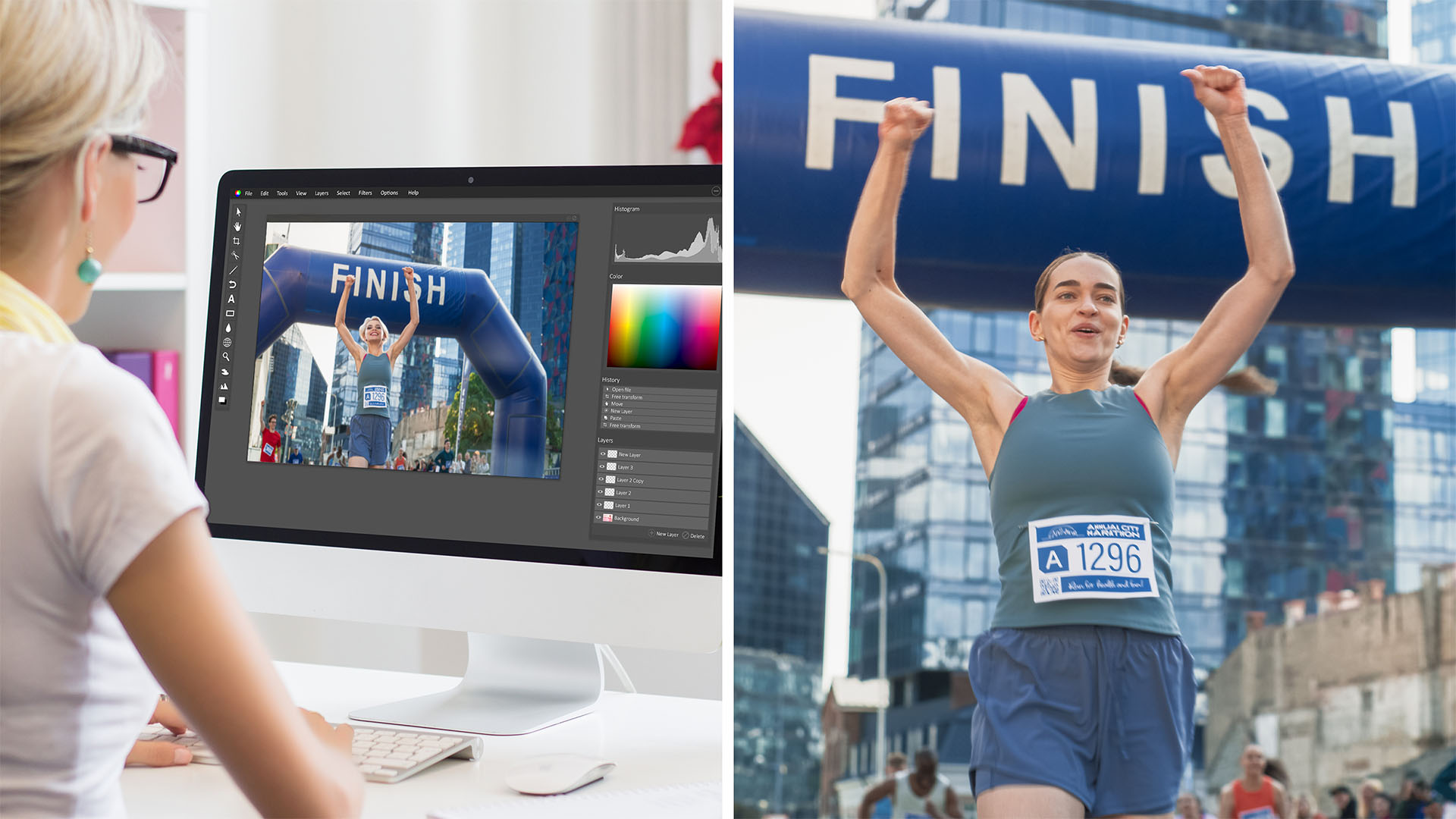 Photoshop Fail: Woman Fakes Boston Marathon Run