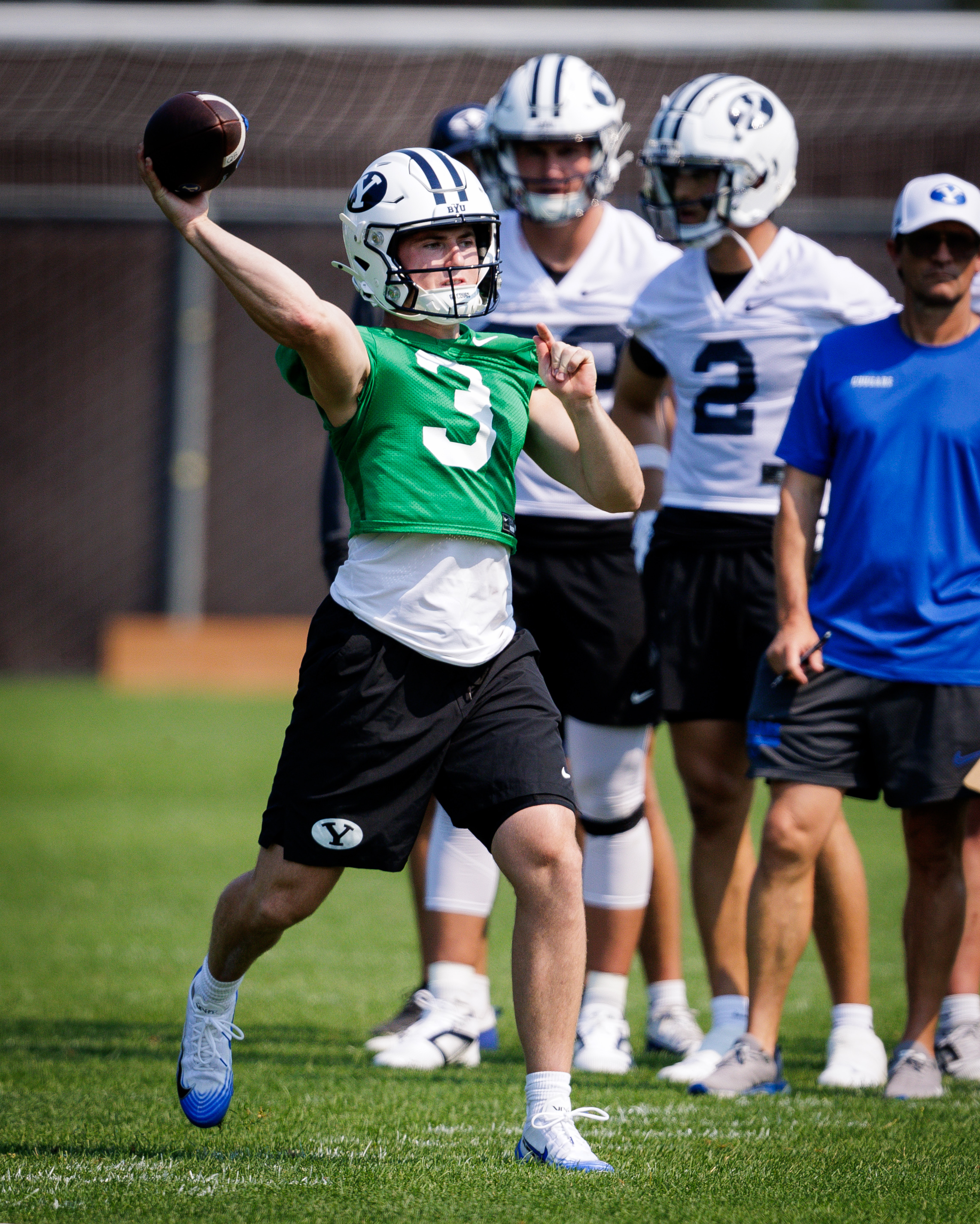 College Football's Shortest Quarterback Thrust Into Battle At BYU