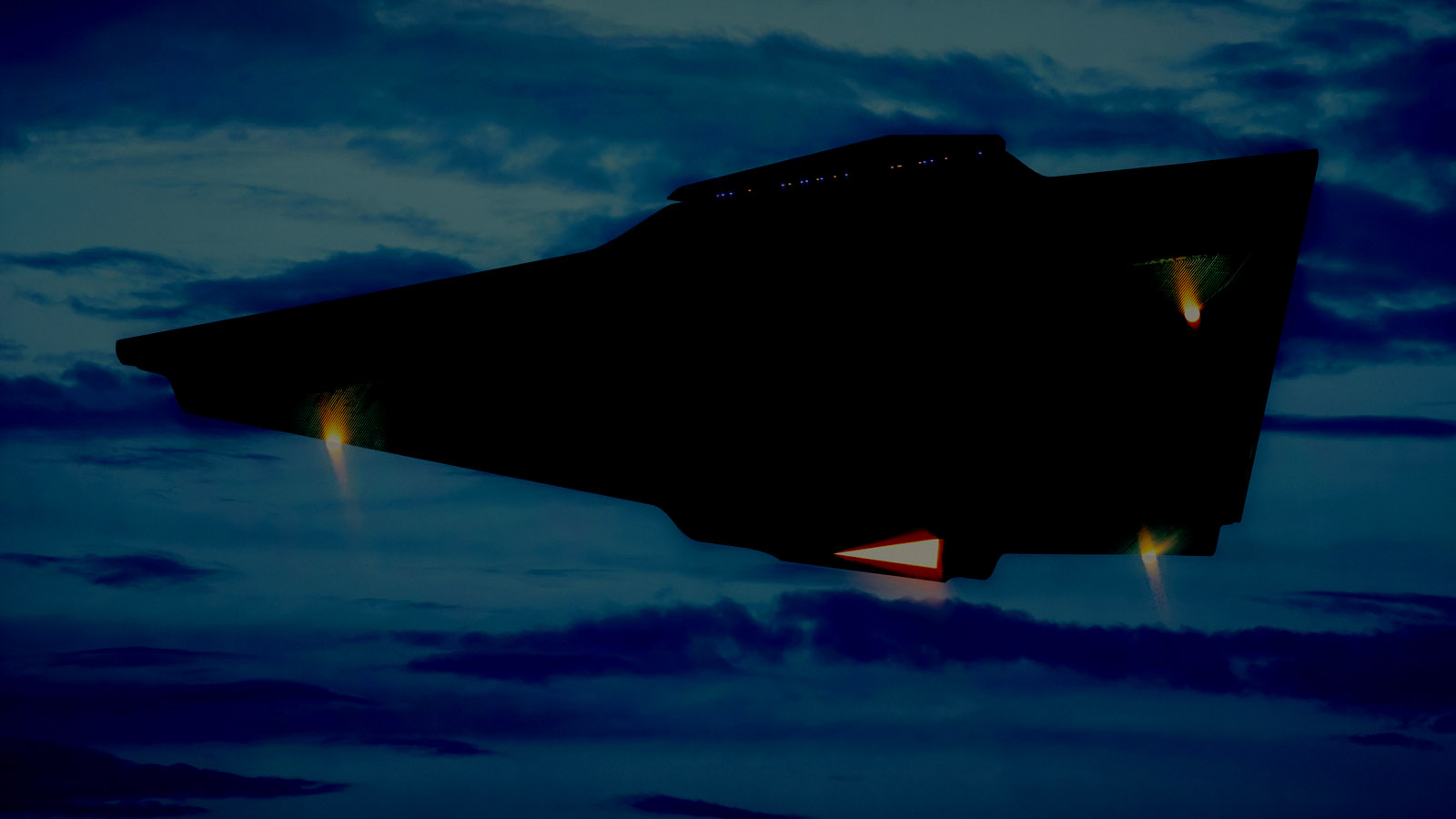 Triangle-Shaped UFO Filmed Hovering In Sky Over Missouri