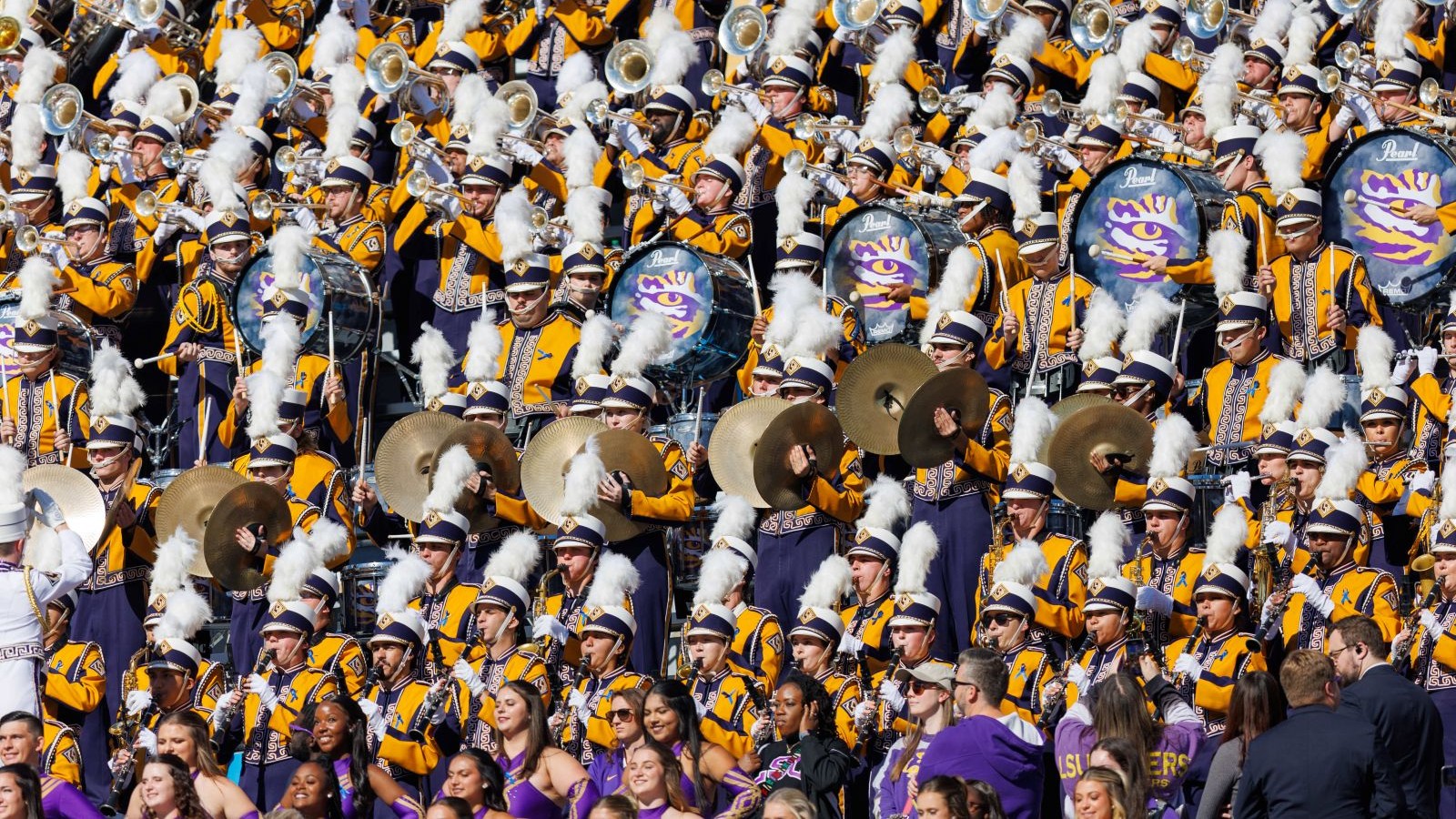 66-Year-Old Retiree Is Living His Best Life In LSU Marching Band