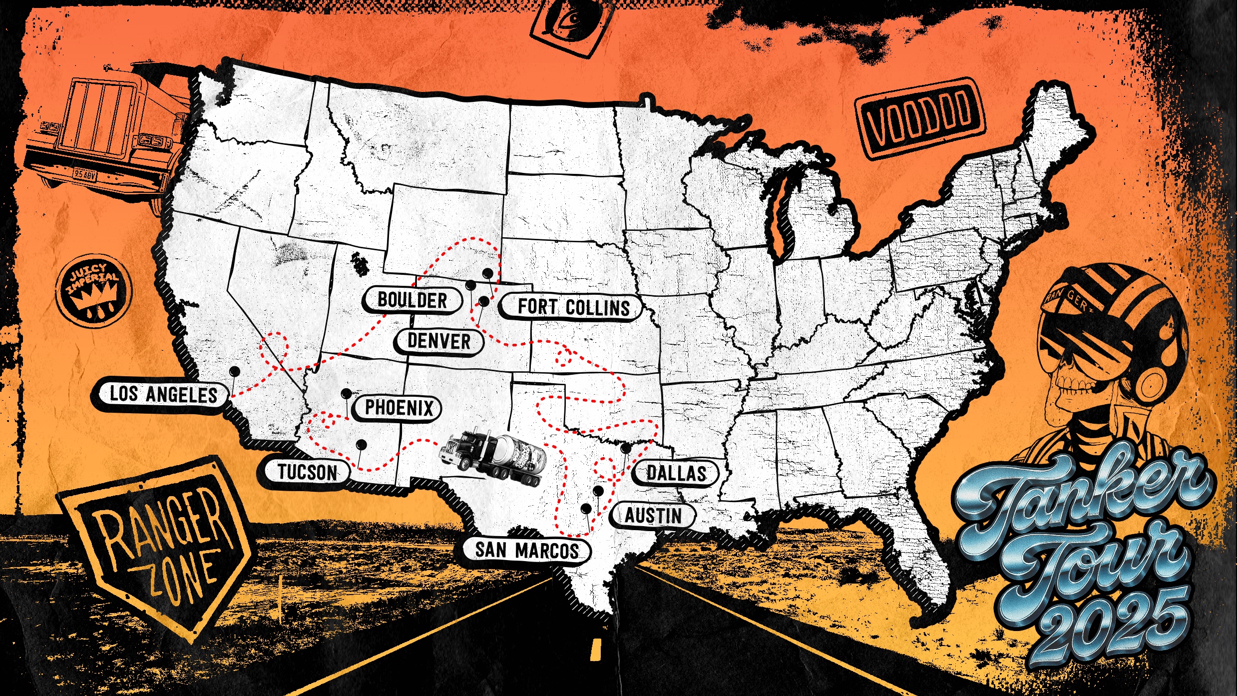 Voodoo Ranger Is Crashing Tailgates With A 21-Foot Juice Force IPA ...