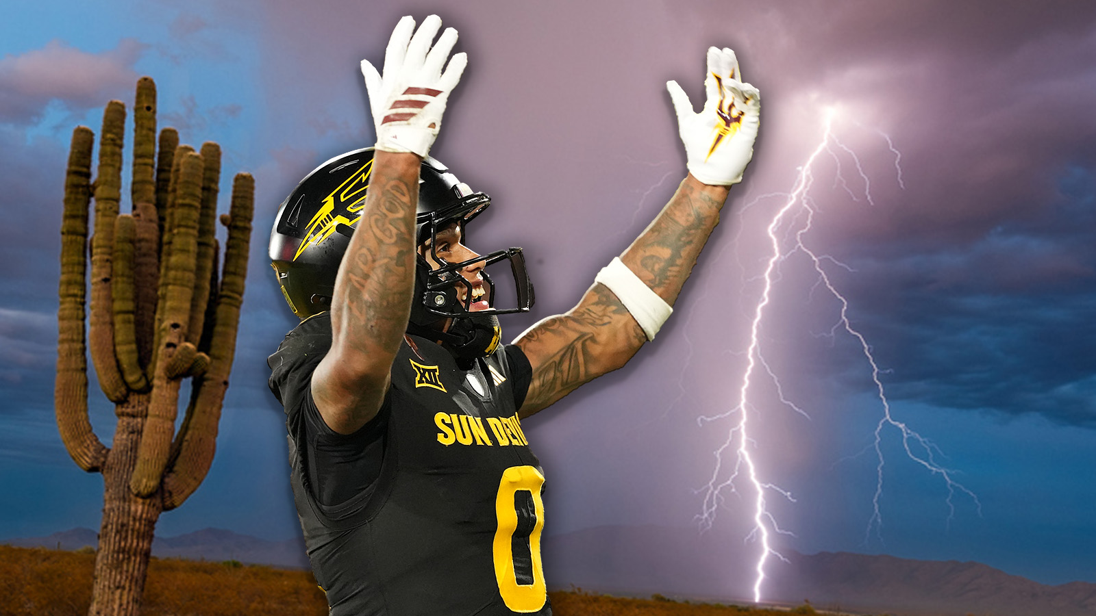 Arizona Monsoon Wrecks College Football Stadium Before Kickoff