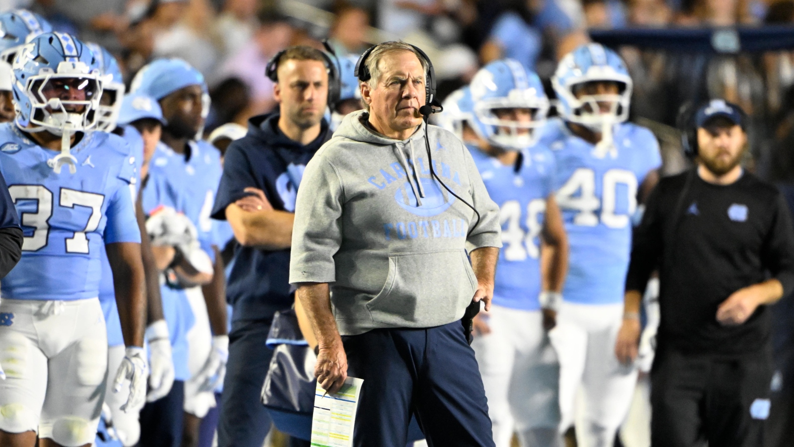 Bill Belichick Was Miserable Watching UNC Execute Perfect Drive