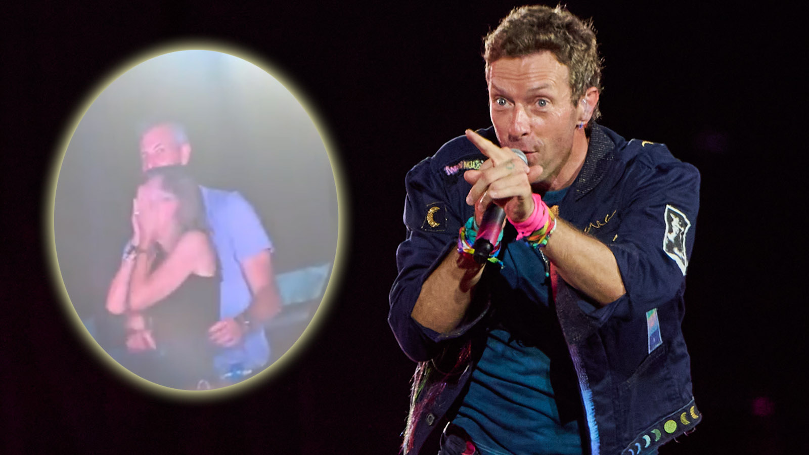 Source Claims Coldplay Concert Couple Weren't Having An Affair