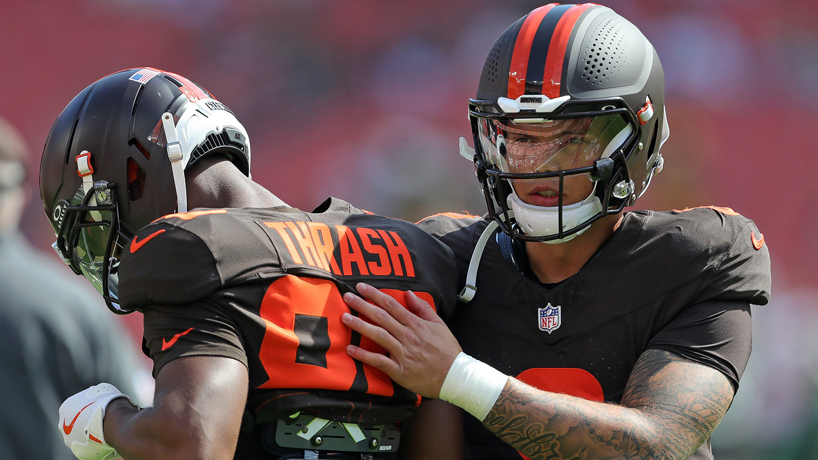 Dillon Gabriel Looks Miserable Watching Joe Flacco Stink It Up