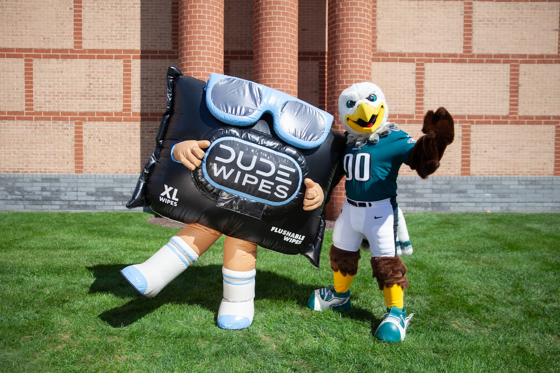 The Philadelphia Eagles Tush Push Is Now Sponsored By DUDE Wipes And ...