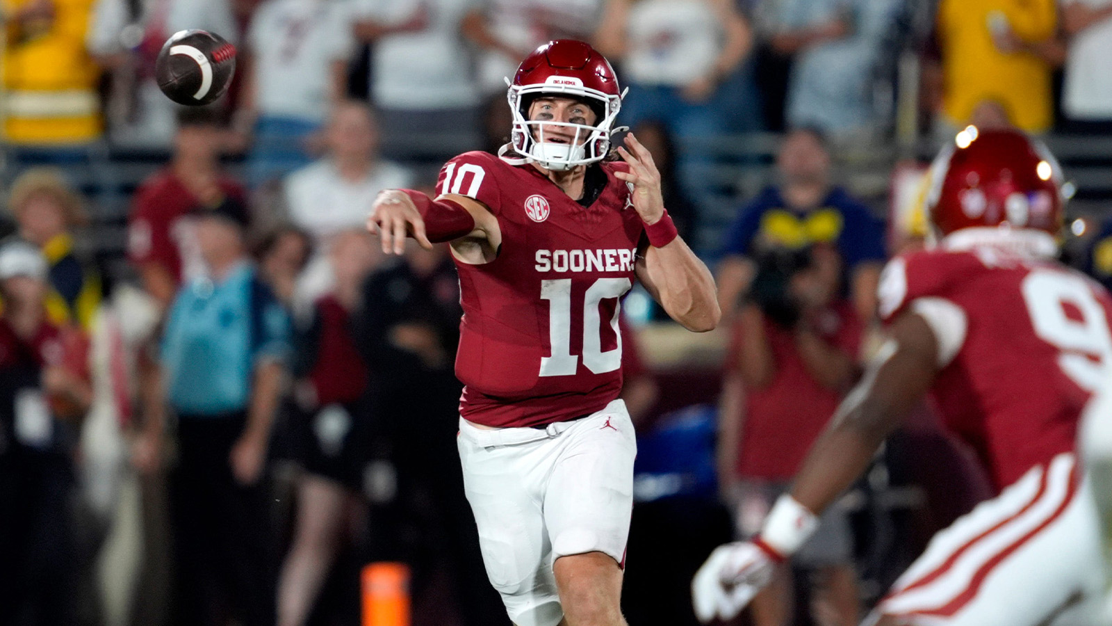 John Mateer's Frustrating Arm Slot Stems From Baseball Stardom