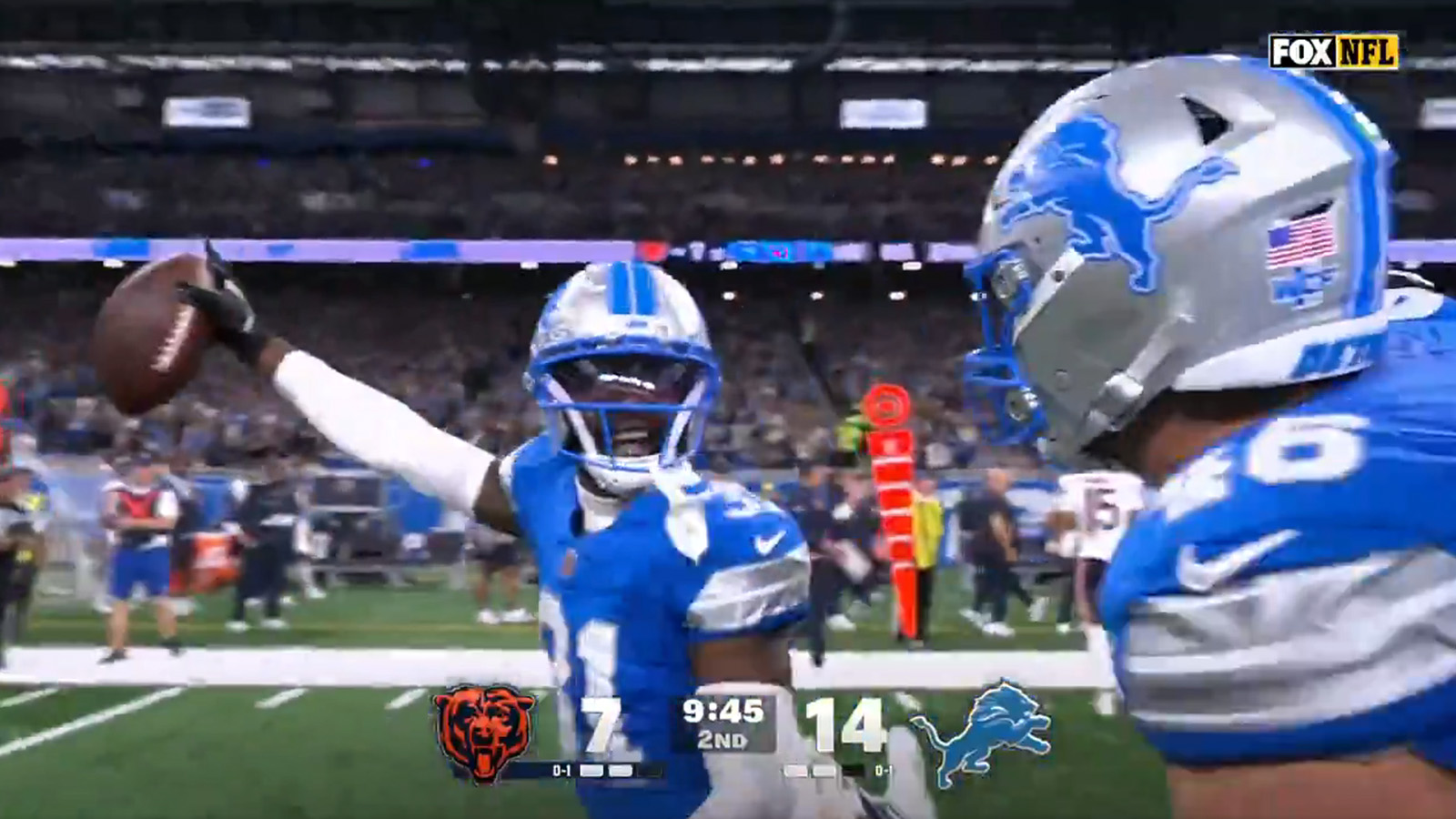 Detroit Lions Mock Ben Johnson With Diabolical INT Celebration