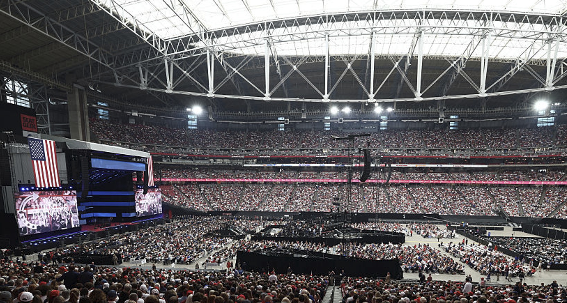 Over 70k Pack State Farm Stadium For Charlie Kirk Memorial
