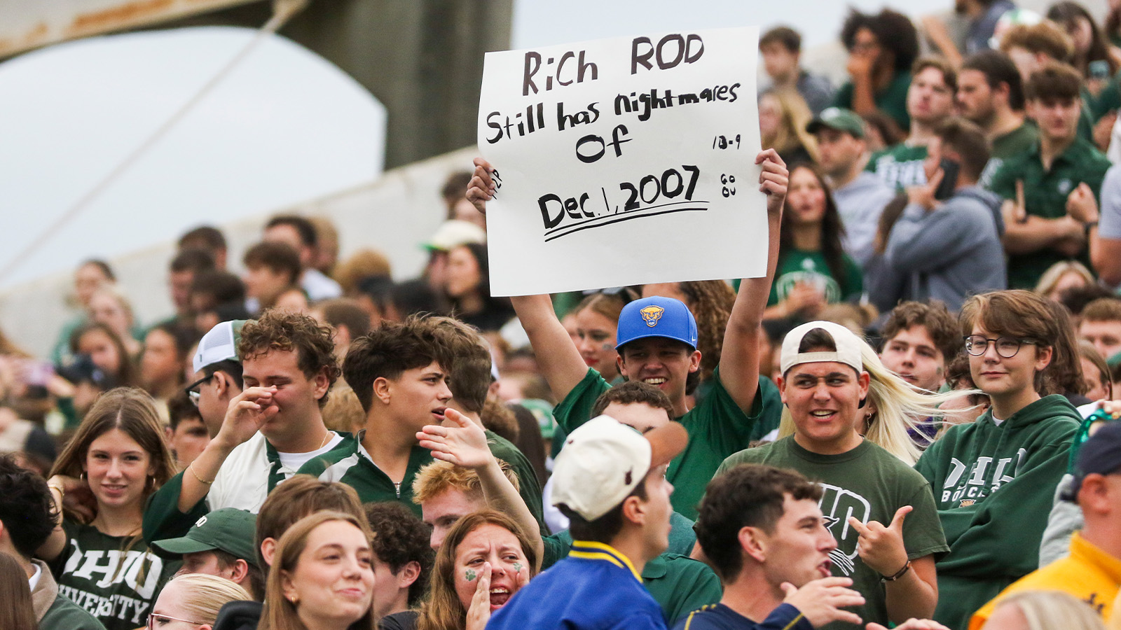 Ohio Students Berate West Virginia Football Fans During Takeover