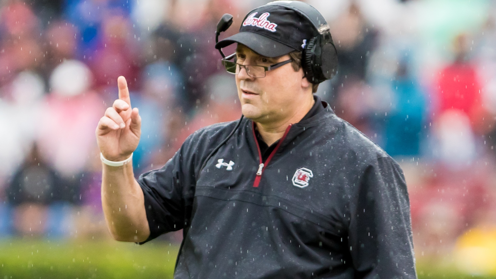 Will Muschamp Attends South Carolina Football Game As Rival Fan