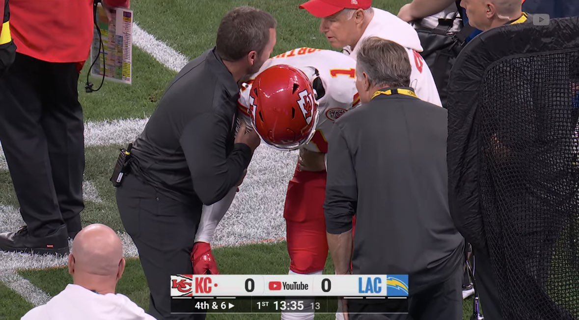 Travis Kelce Created Spot For OBJ With Xavier Worthy Collision