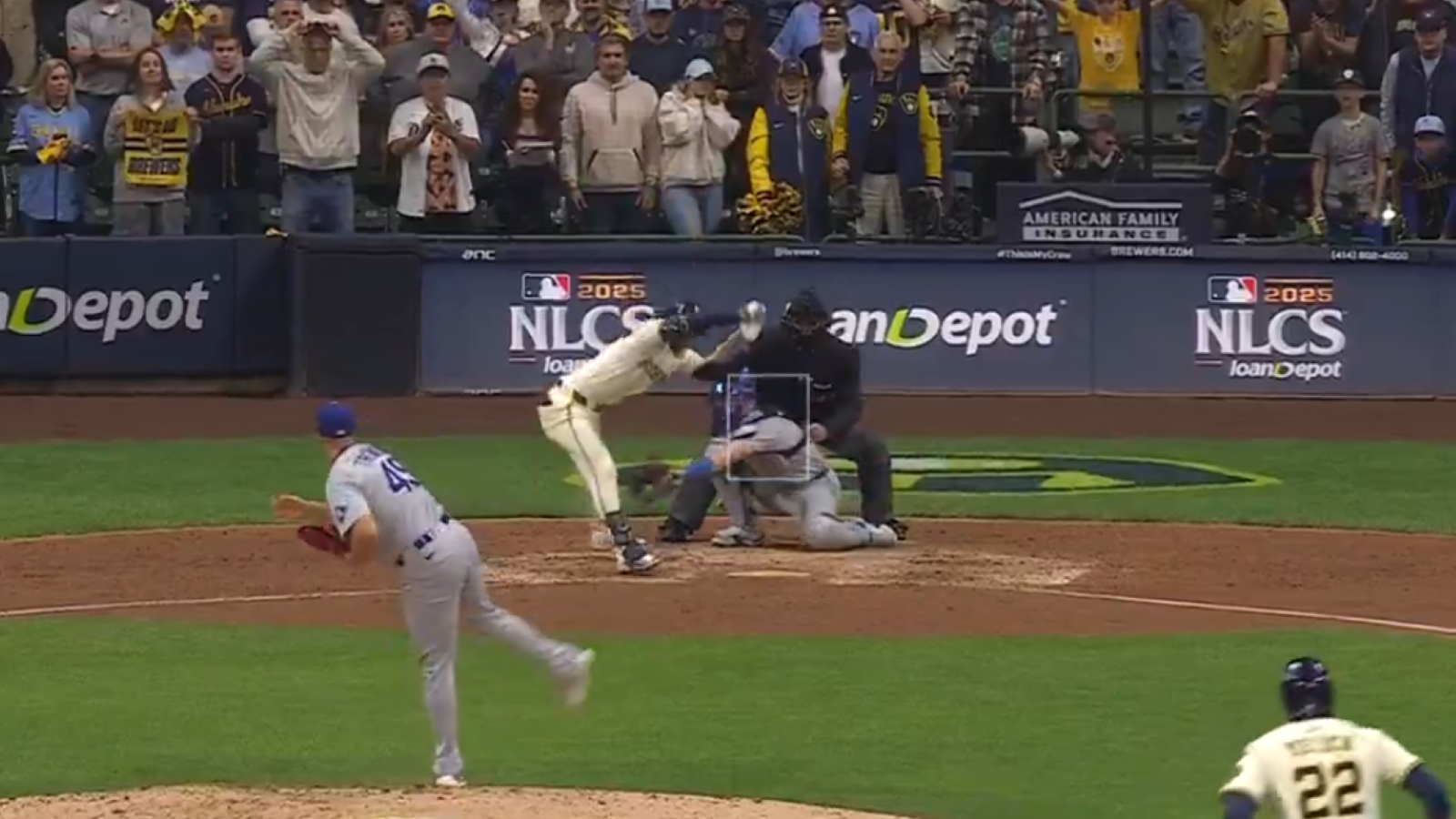 Brewers' Turang Reveals Why He Didn't Take One For The Team