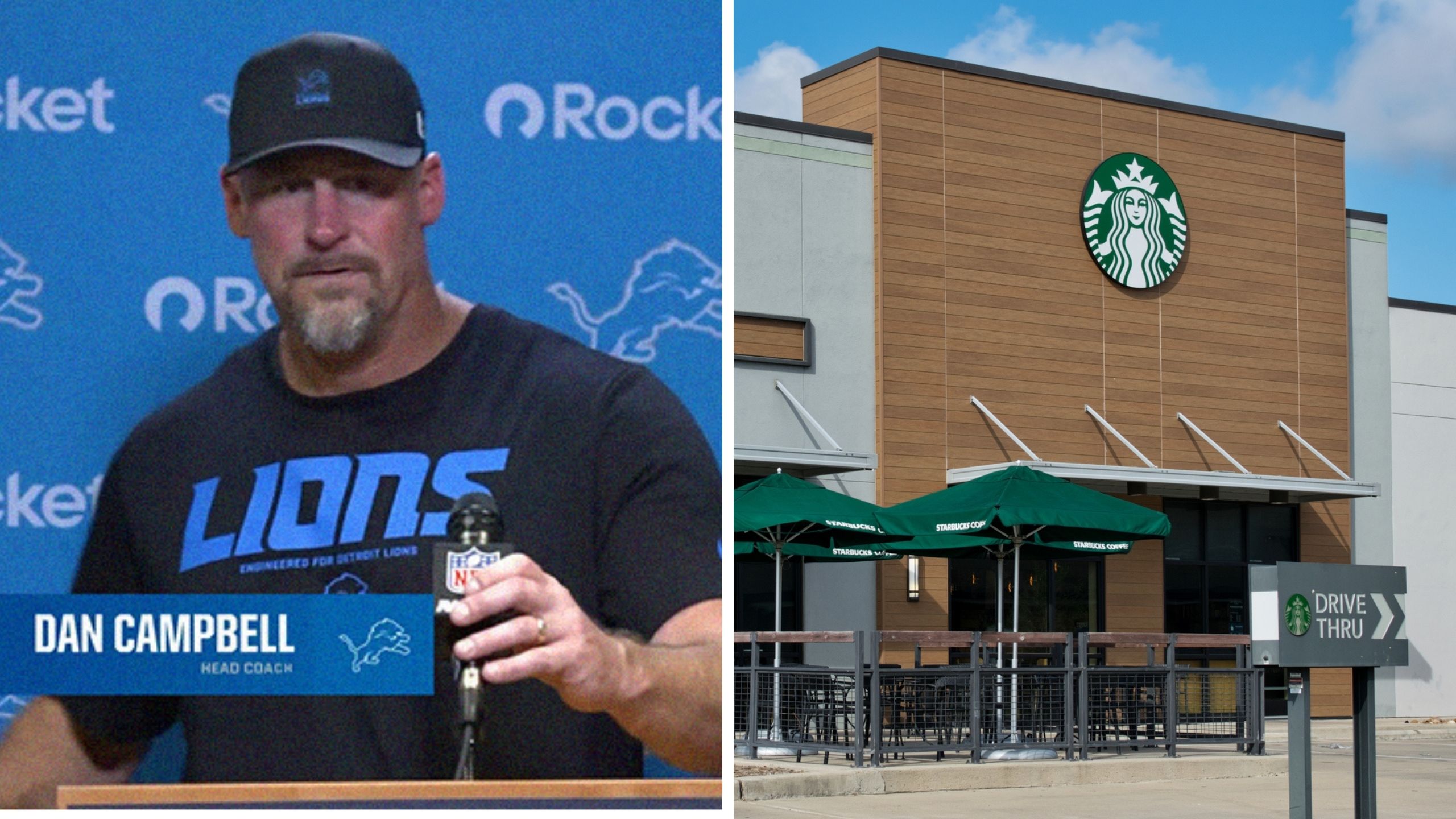 Detroit Coach Dan Campbell's Coffee Order Goes Viral Once Again