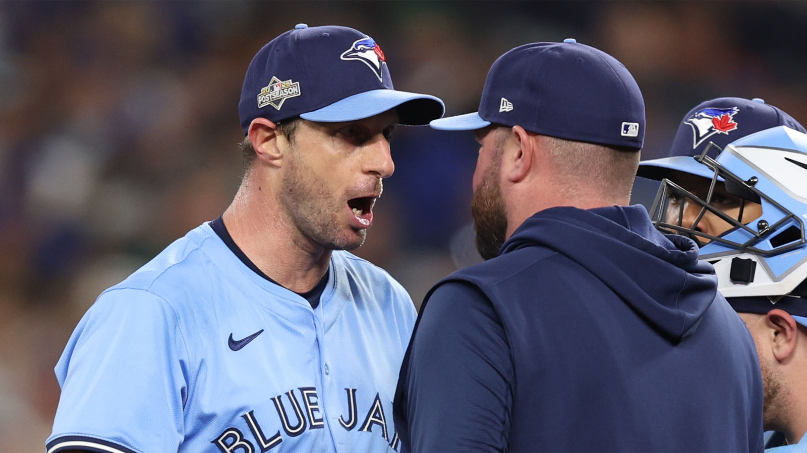 Max Scherzer, Blue Jays Manager Discuss Wild Mound Visit