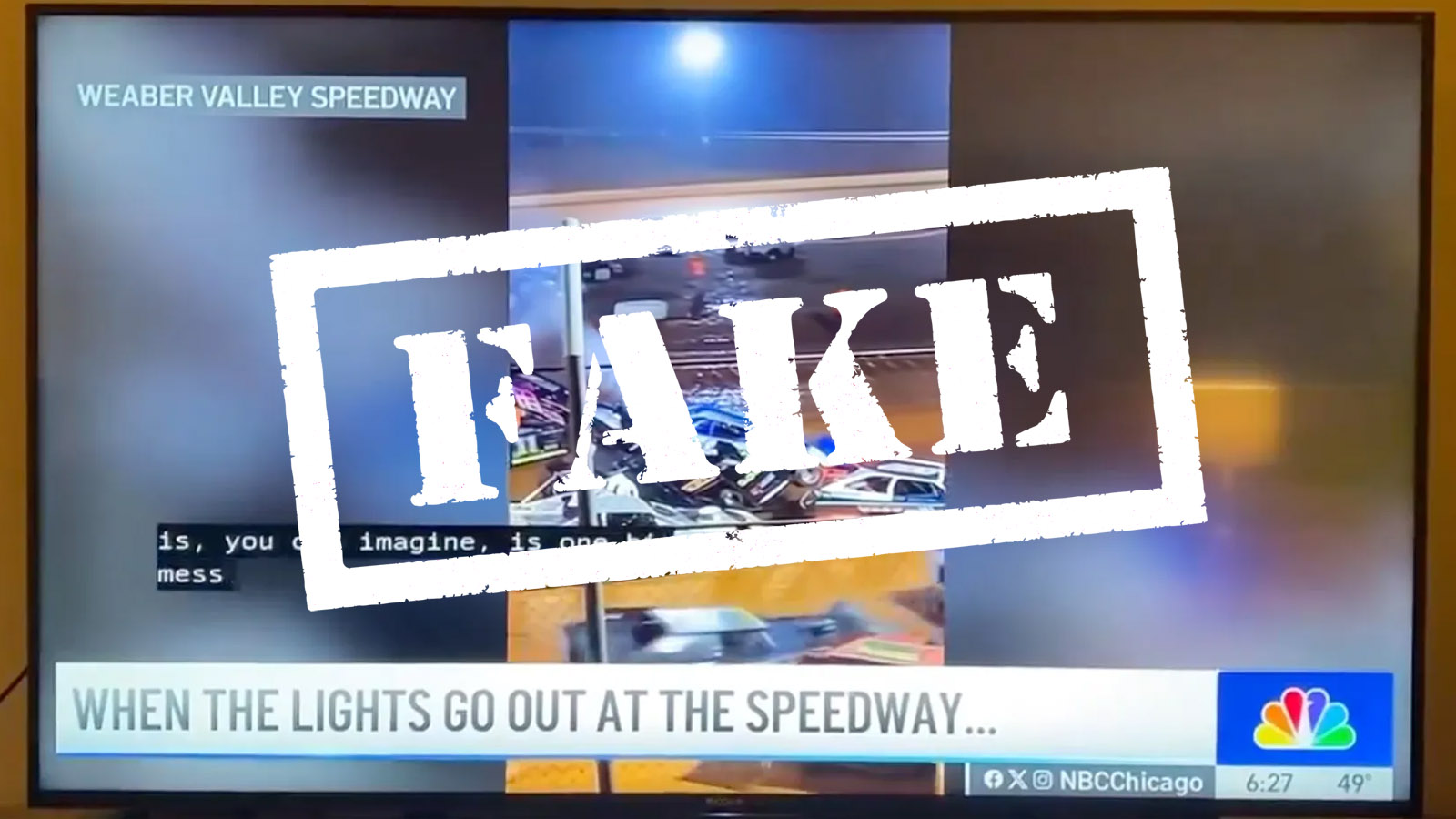 Chicago News Station Duped By AI Video Of Big Racing Crash