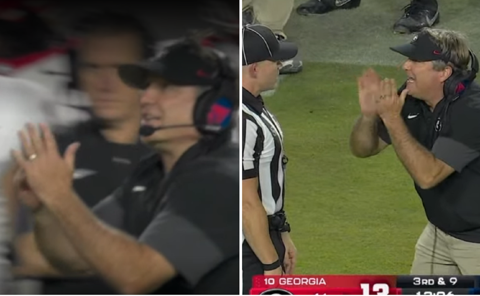 Kirby Smart Lies To Refs About Not Calling Timeout During Georgia ...