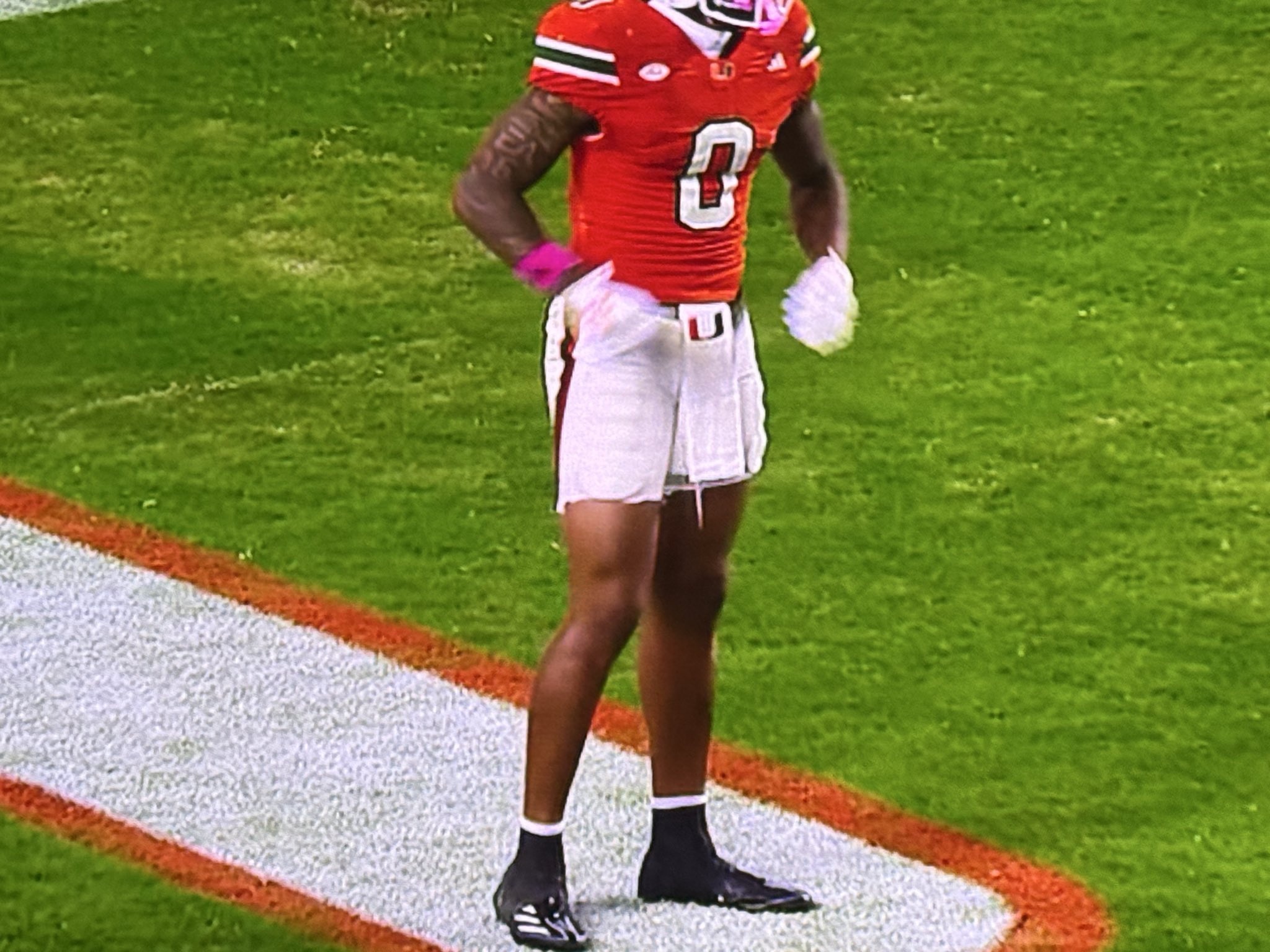 Miami Football Player's Absurdly Short Pants Sparks Rules Debate