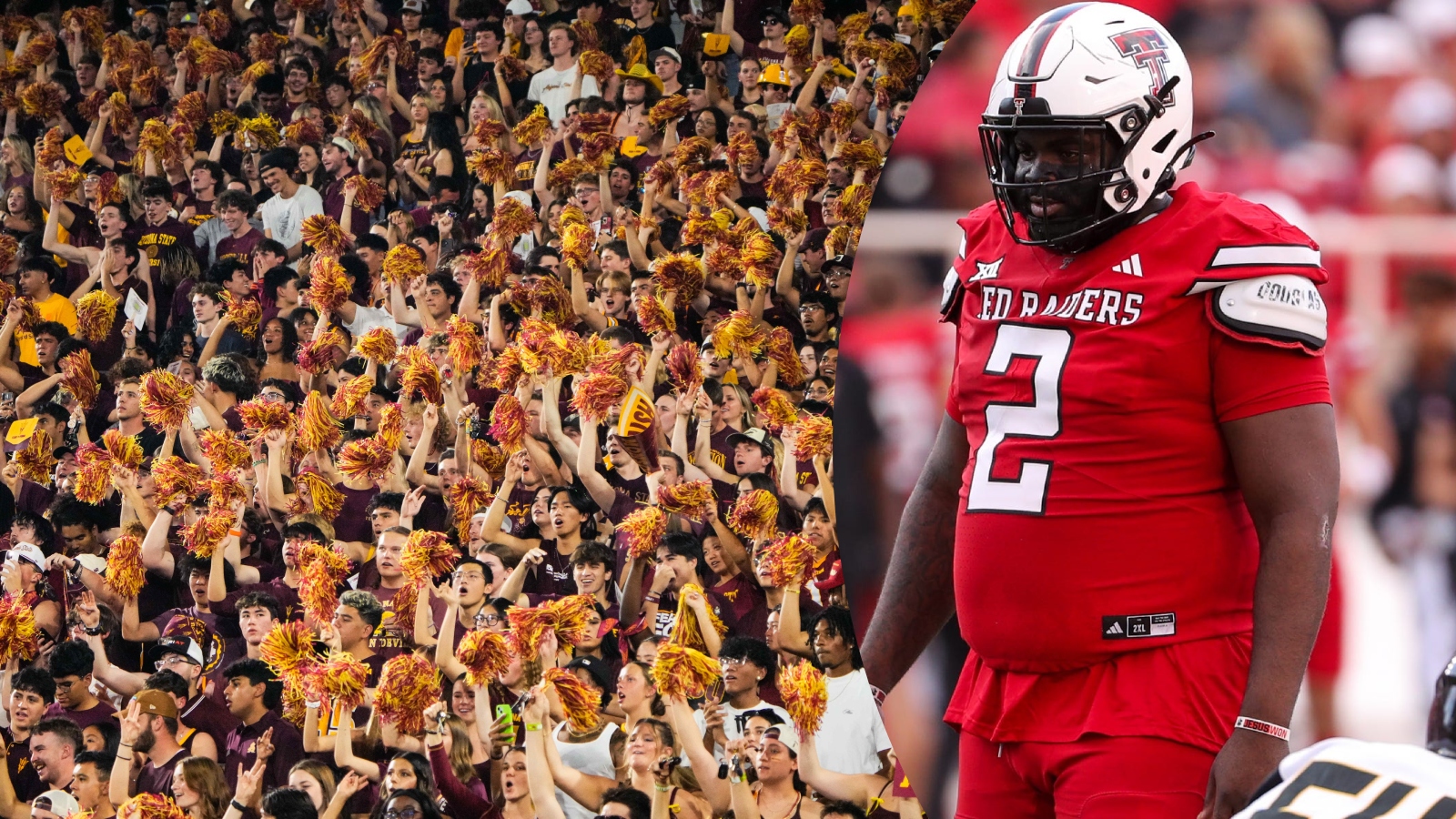 Arizona State Fan Shoved By 330-Pound Texas Tech Football Player