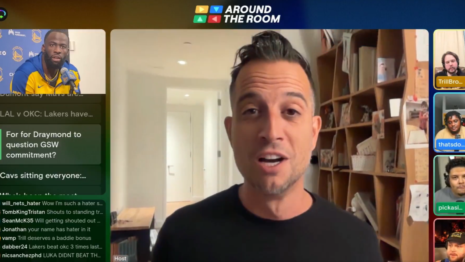 Tony Reali Hosts His Own Bootleg Version Of 'Around The Horn'