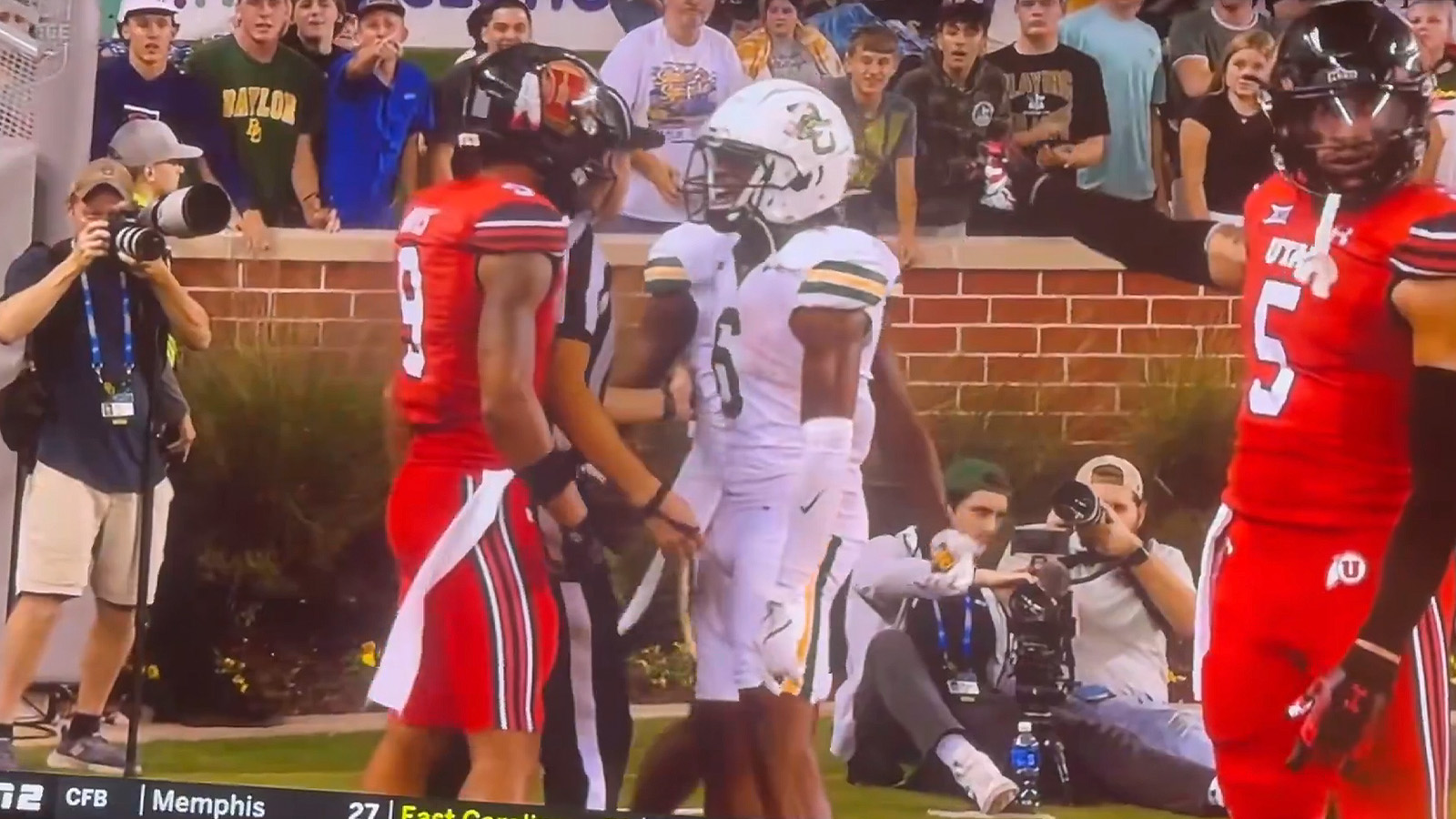 Utah Football Player's Vicious Sucker Punch Sparks Blame Debate