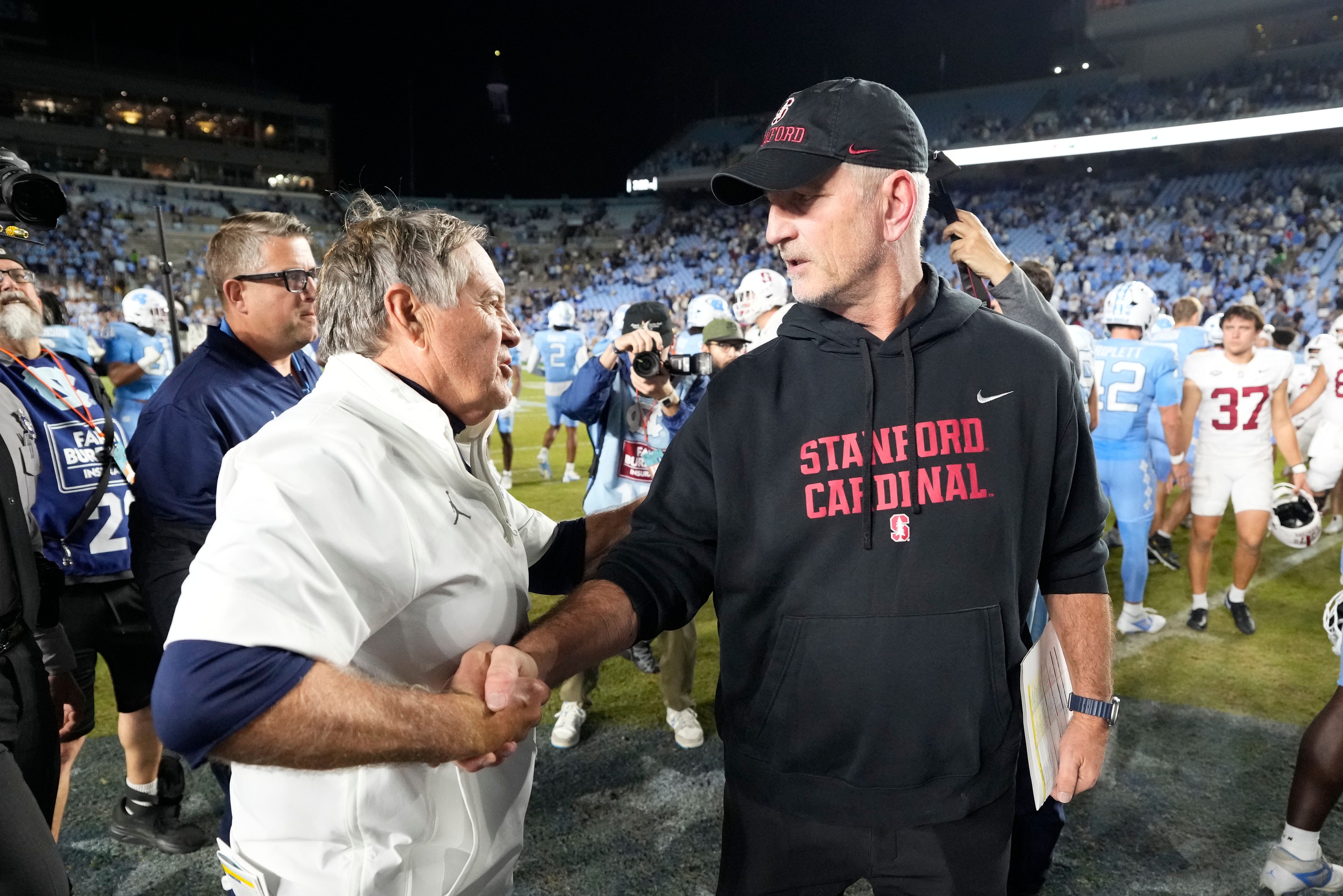 Bill Belichick's Disrespectful Handshake Stems From Petty Beef