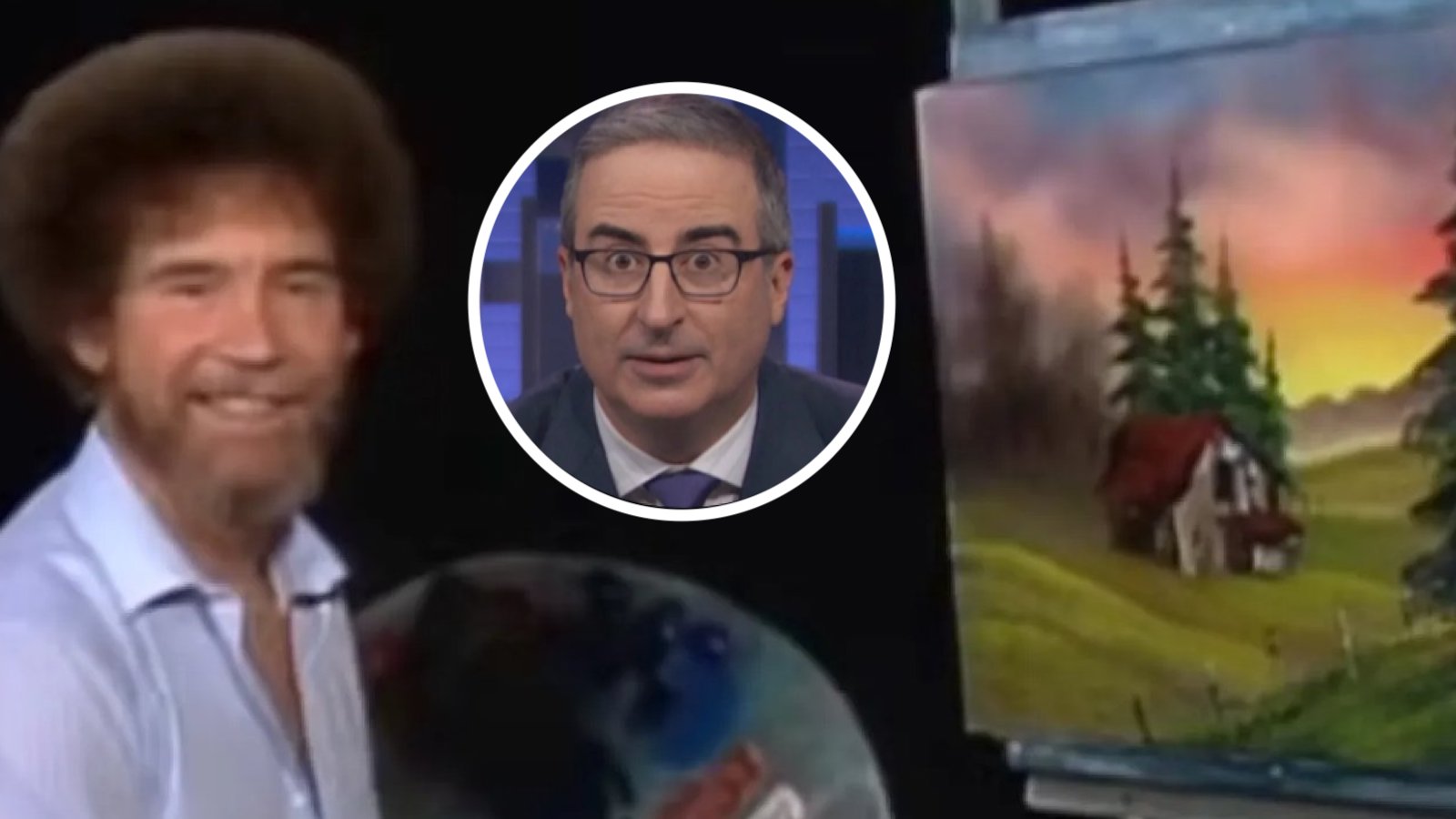 Bob Ross' Estate Auctioned Off A Painting For PBS