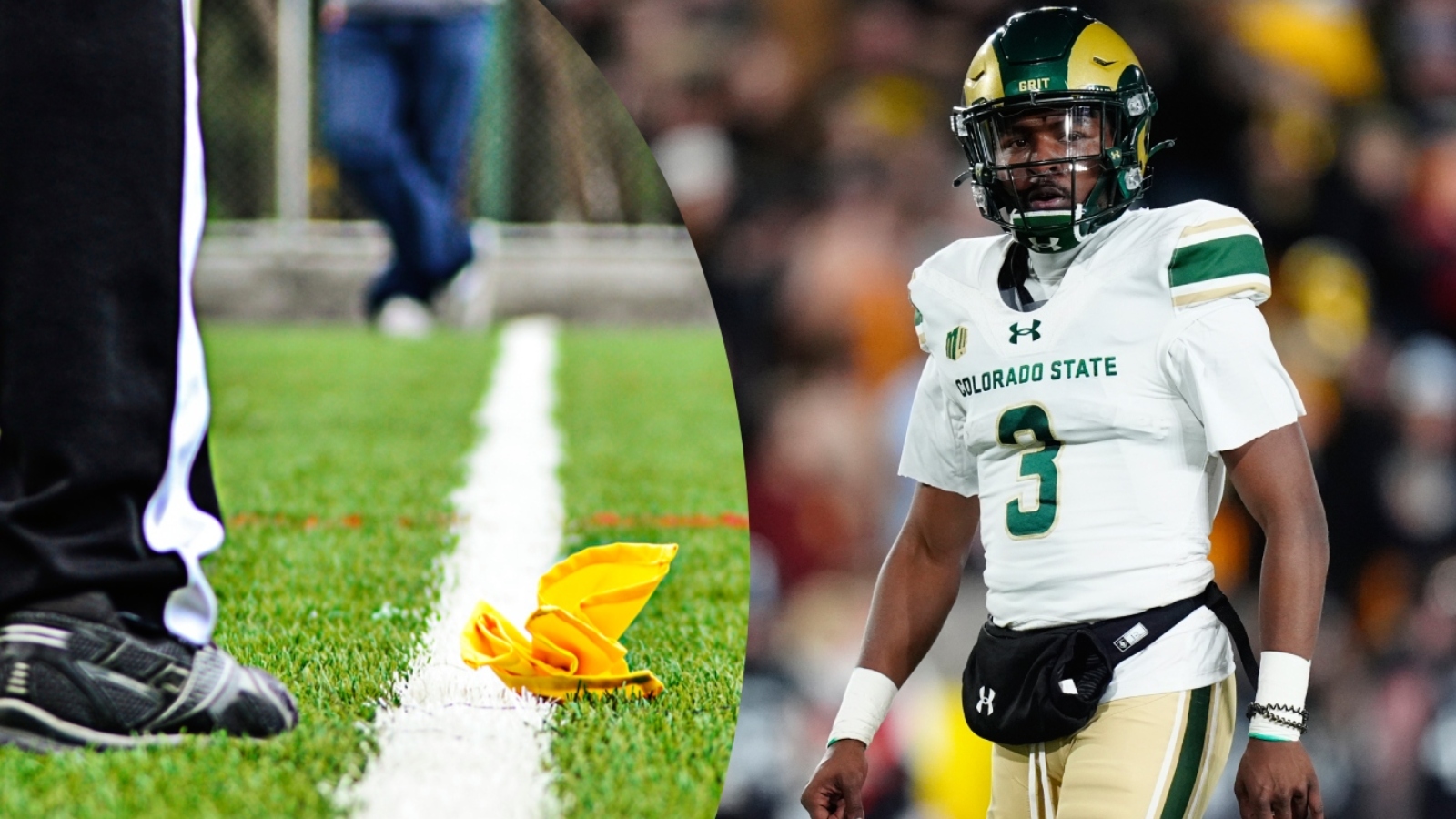 Colorado State Football Player Spits On Boise State Defender