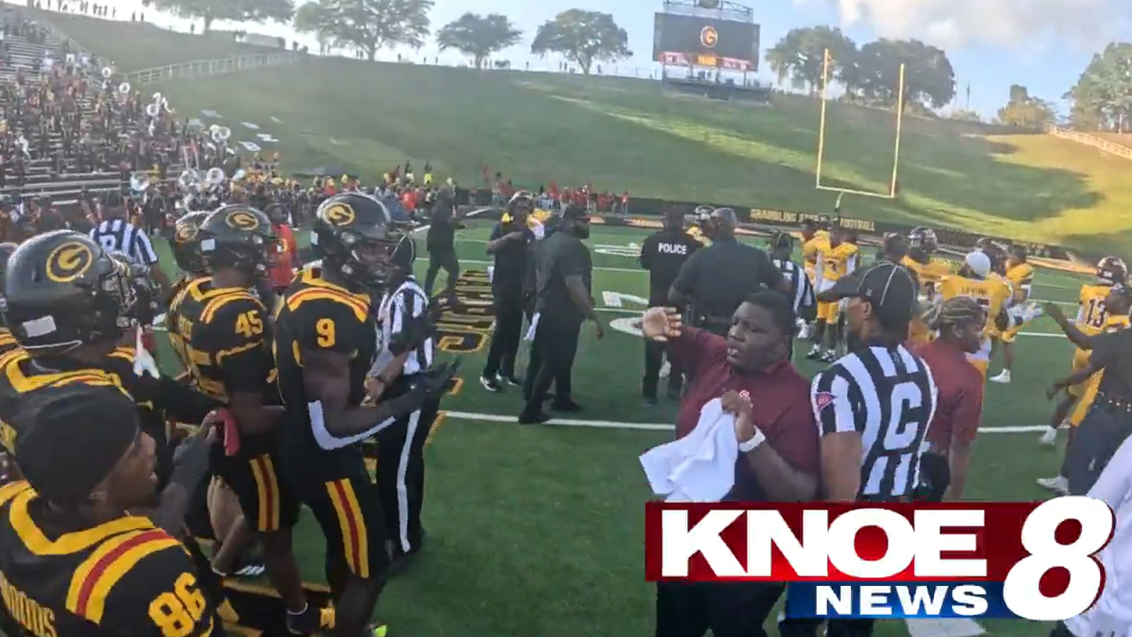Louisiana Football Coach Stands On Business After Violent Melee