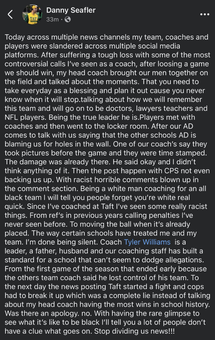 Ohio High School Accused Of Lying About Locker Room Vandalism