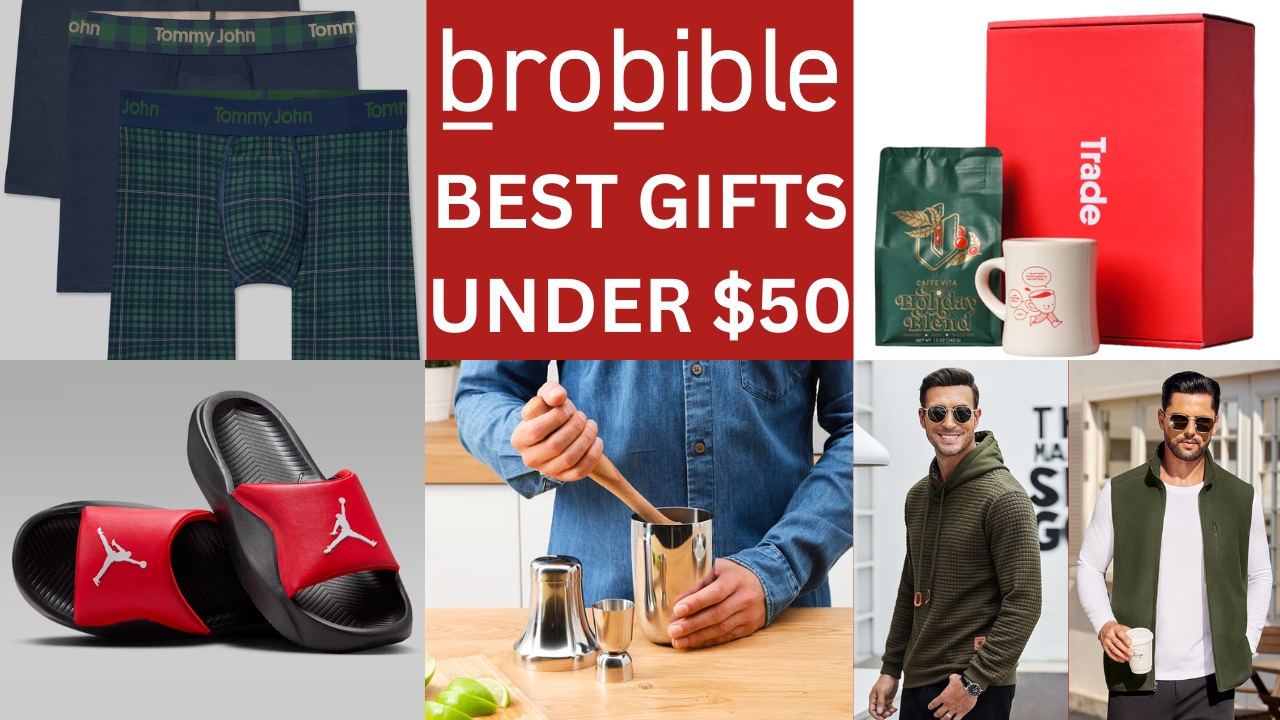 Our Guide To The Best Gifts Under $50 This Holiday Season - BroBible