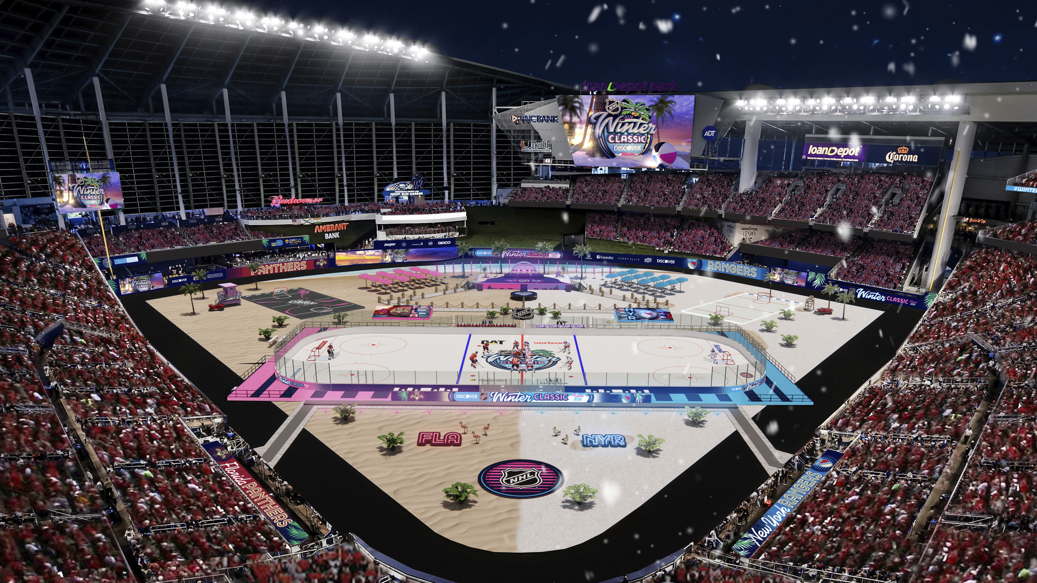 NHL Winter Classic In Florida Baseball Stadium Sells Out Despite Criticism