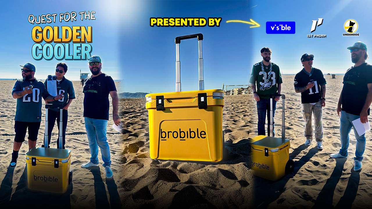 We Wrapped A Cooler In Gold Vinyl And Challenged Philly Fans About ...