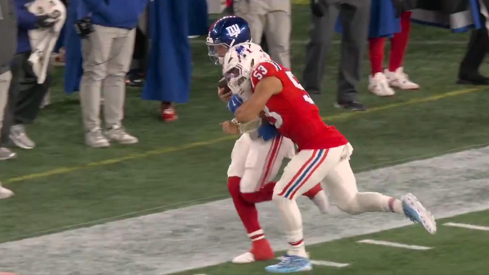 Late Hit On Jaxson Dart Reignites Patrick Mahomes Controversy