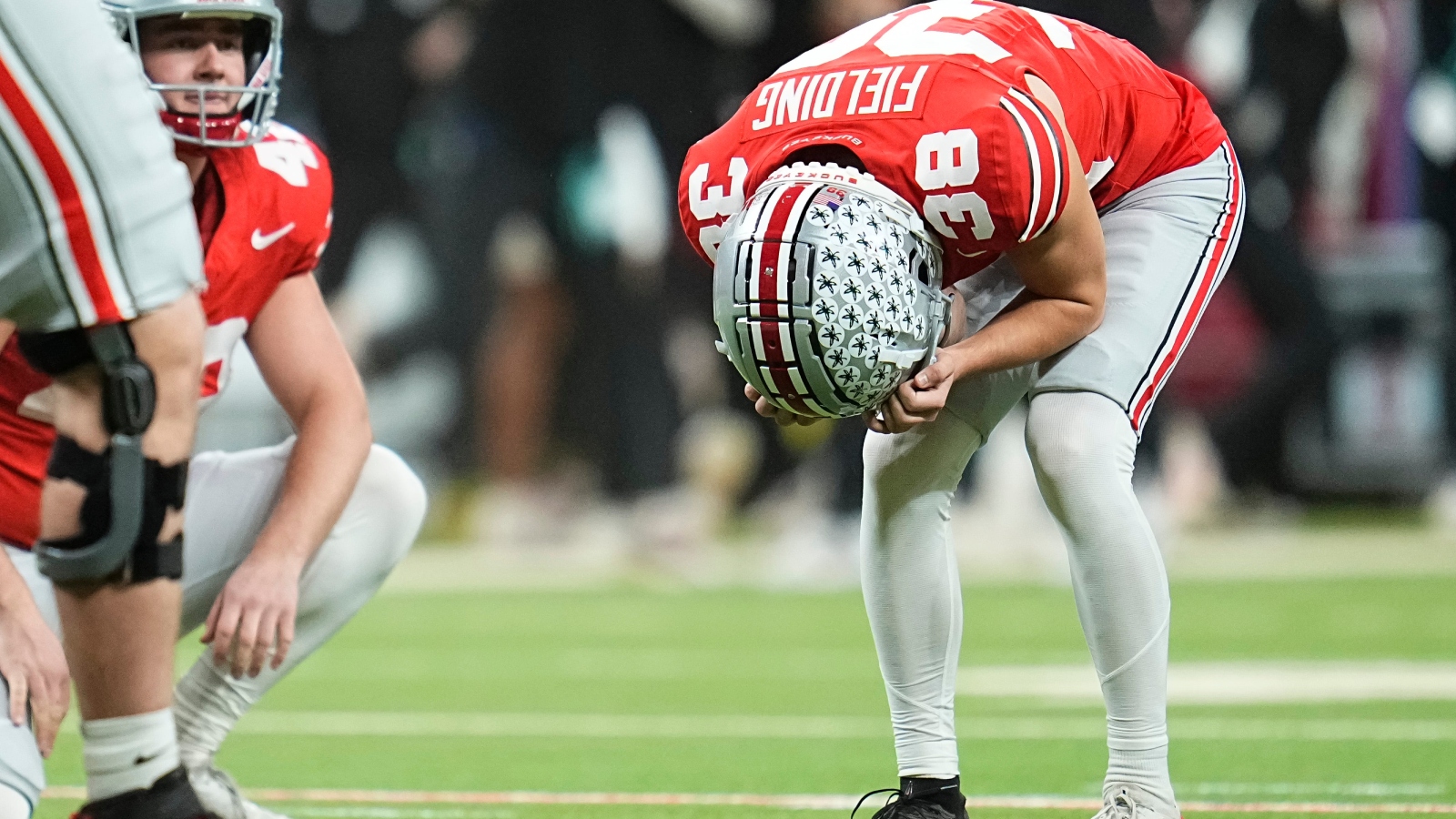 Video Of Ohio State Kicker Goes Viral After Missed Kick