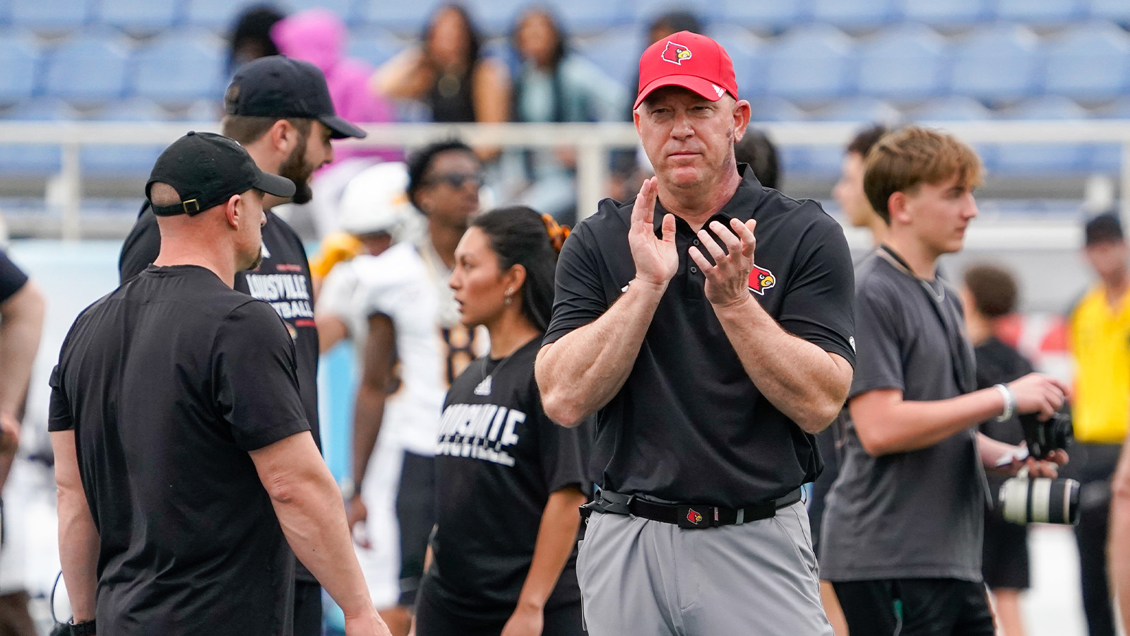 Jeff Brohm Rejects Michigan Coaching Job With Red Hat Theory