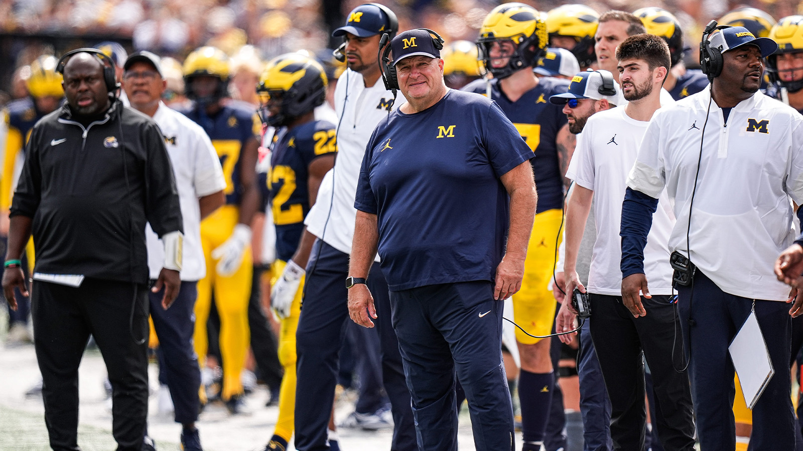 Michigan Football Coach Blames Christmas For Roster Uncertainty