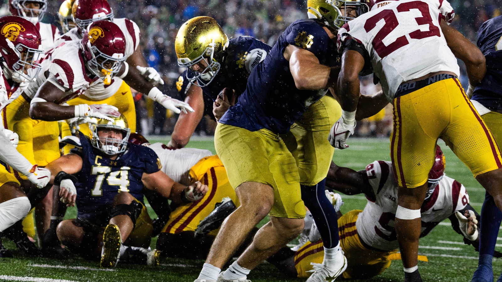 Notre Dame's College Football Playoff Deal Ends USC Rivalry