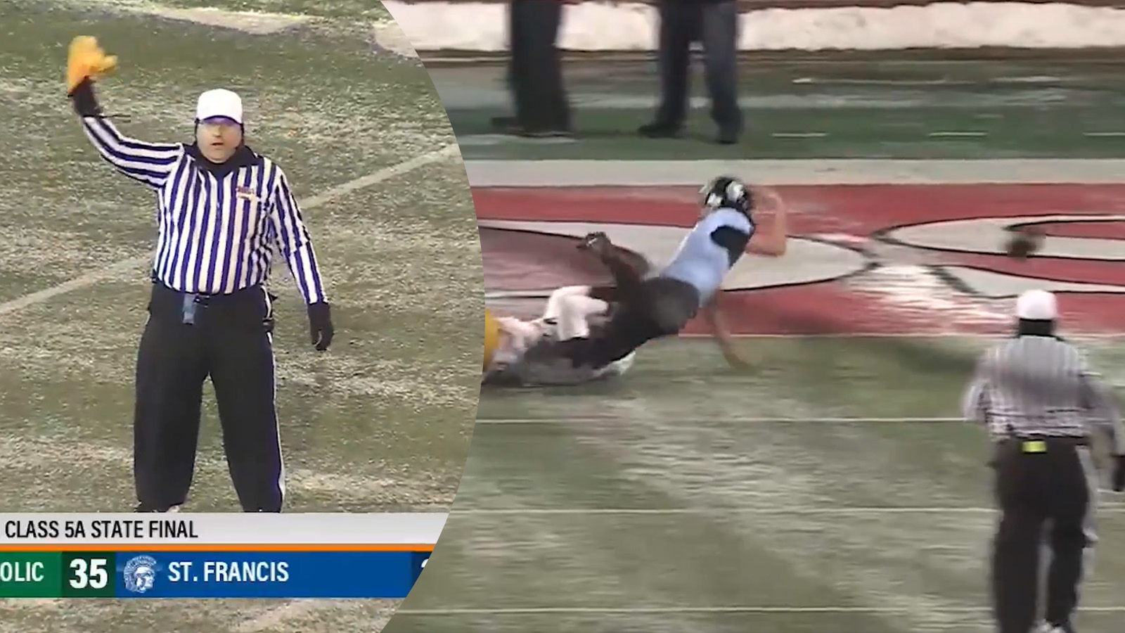 Illinois Football Championship Ends On Pivotal Penalty Controversy
