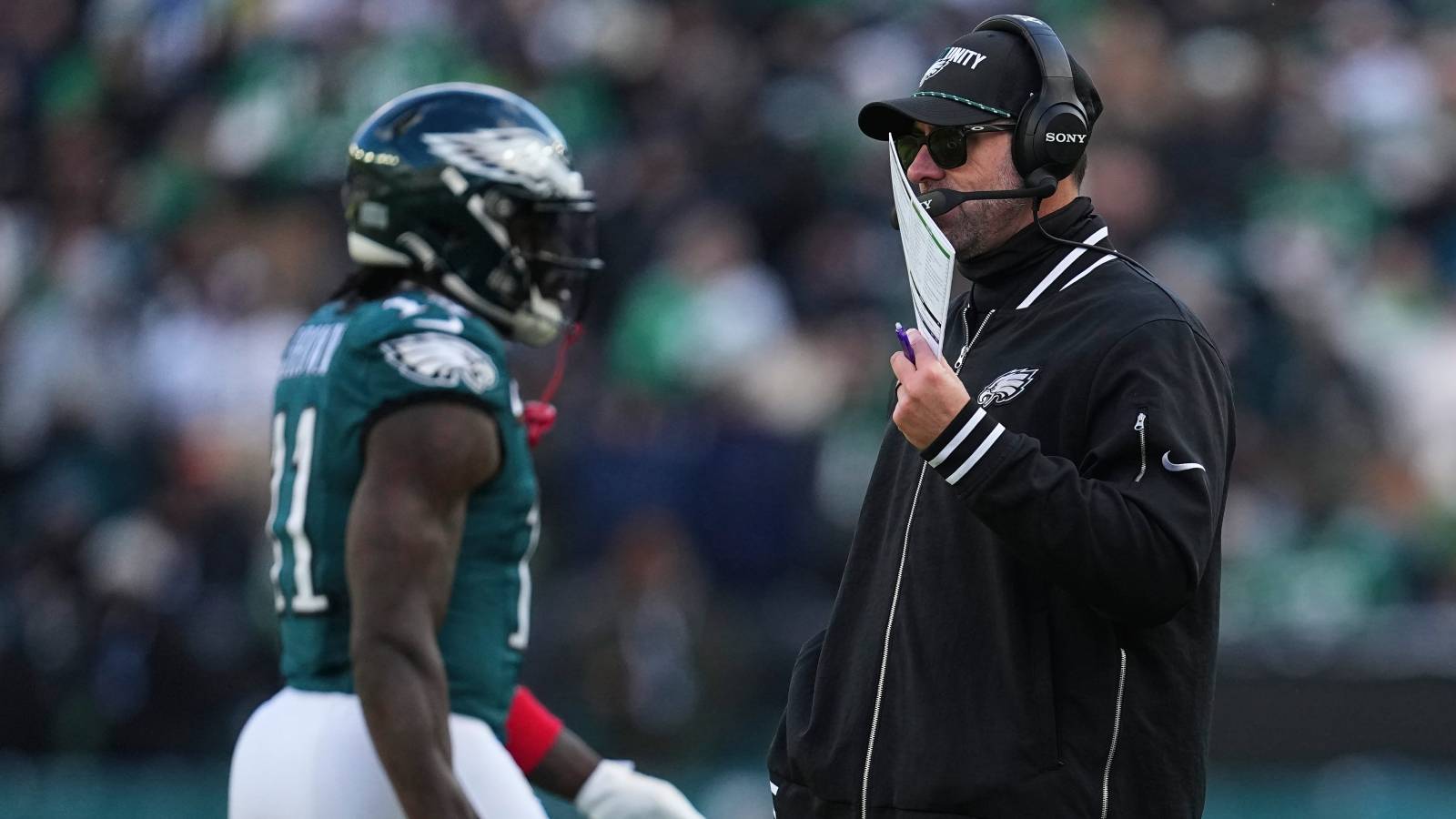 Young Eagles Fan Goes Viral For Interview After Playoff Loss