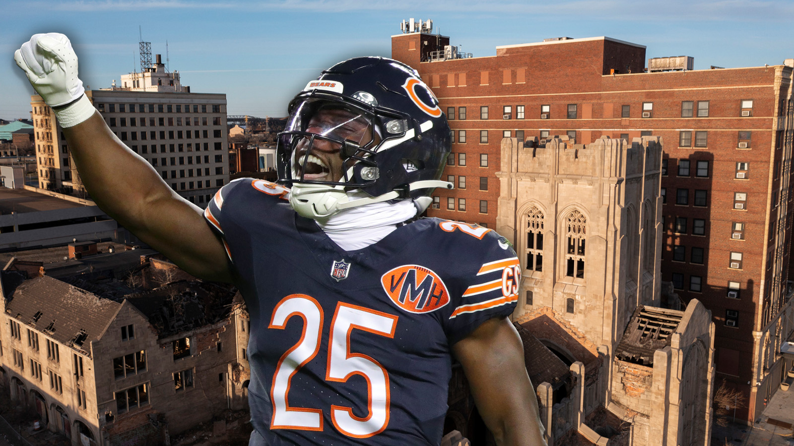 Gary Indiana Stops Murder To Sell Chicago Bears On New Stadium