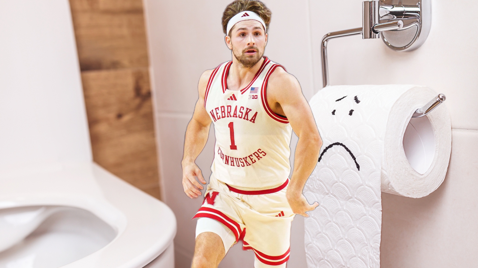 Did Sam Hoiberg Poop His Pants At Nebraska Basketball Game?
