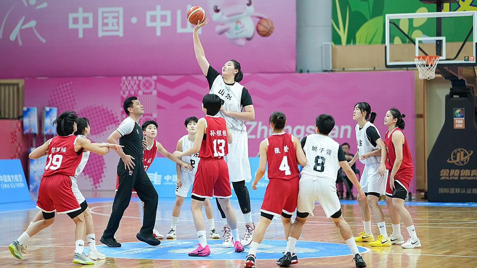7'3 Chinese Basketball Phenom Bullies WNBA Star At 18 Years Old