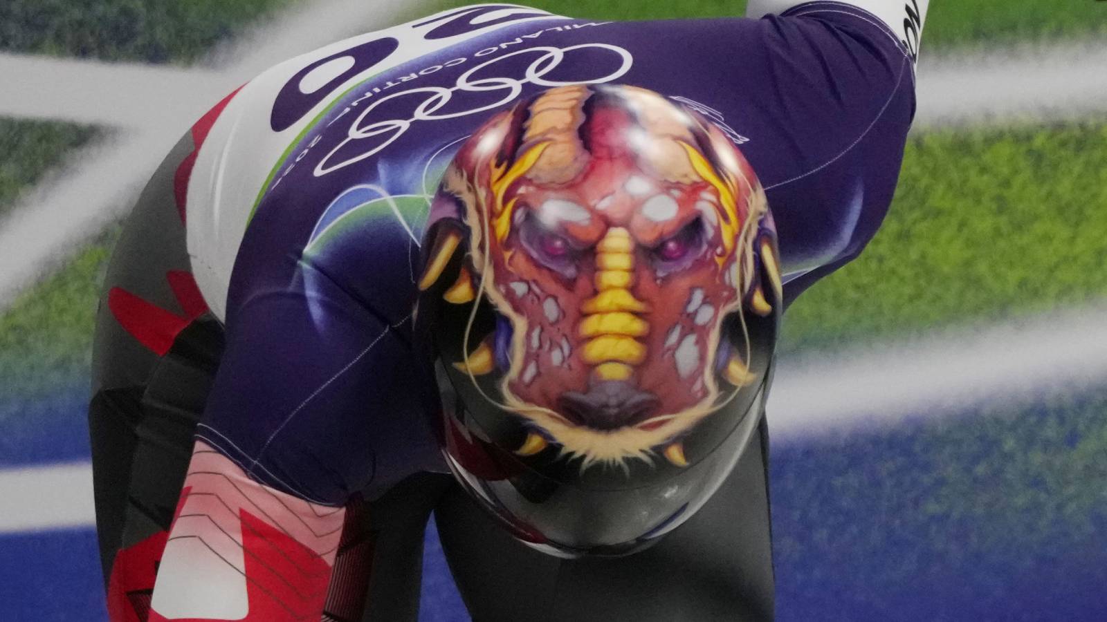 The 13 Coolest Skeleton Helmets At The 2026 Winter Olympics